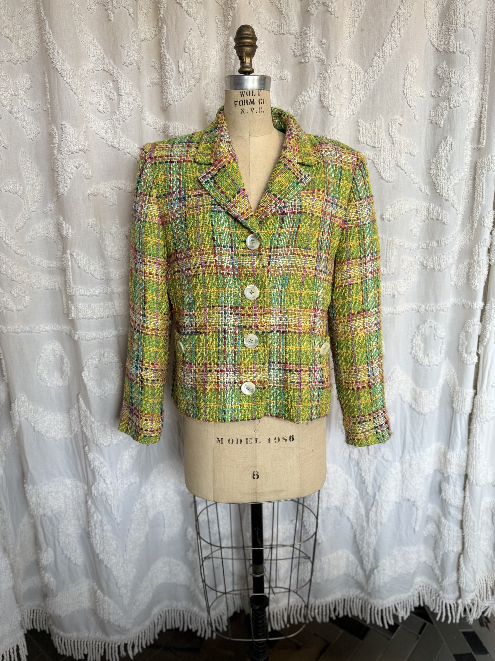 ESC YSL Spring Tweed Blazer