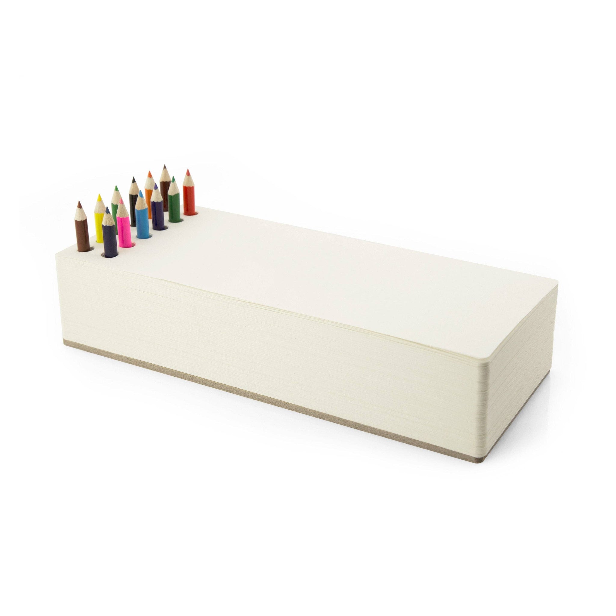 Long Chunky Sketchpad + Colored Pencil set